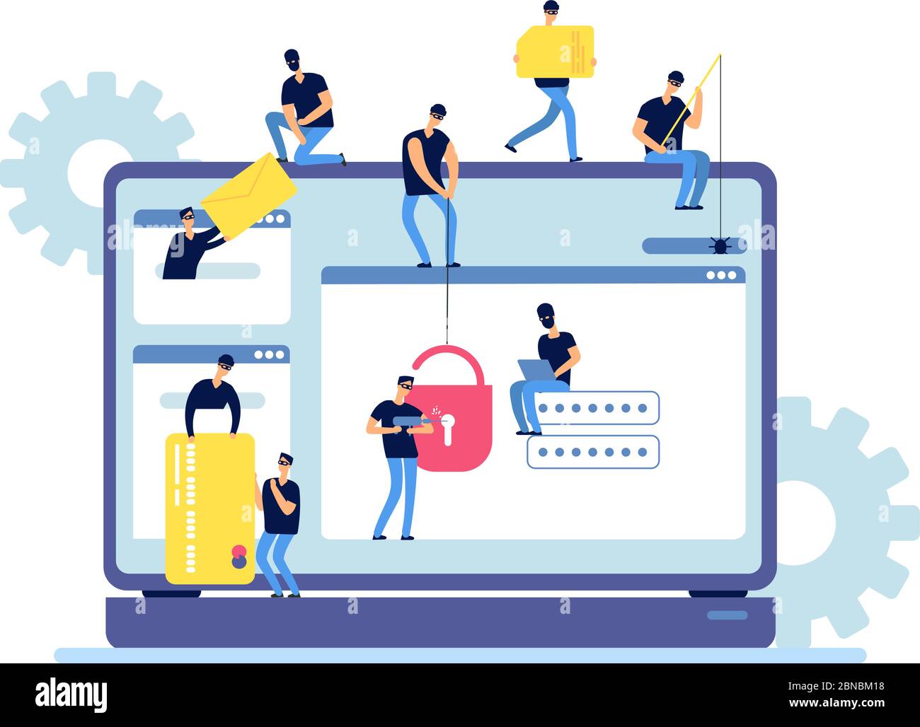 Hackers Steal Information Cyber Criminals Hack Personal Data From