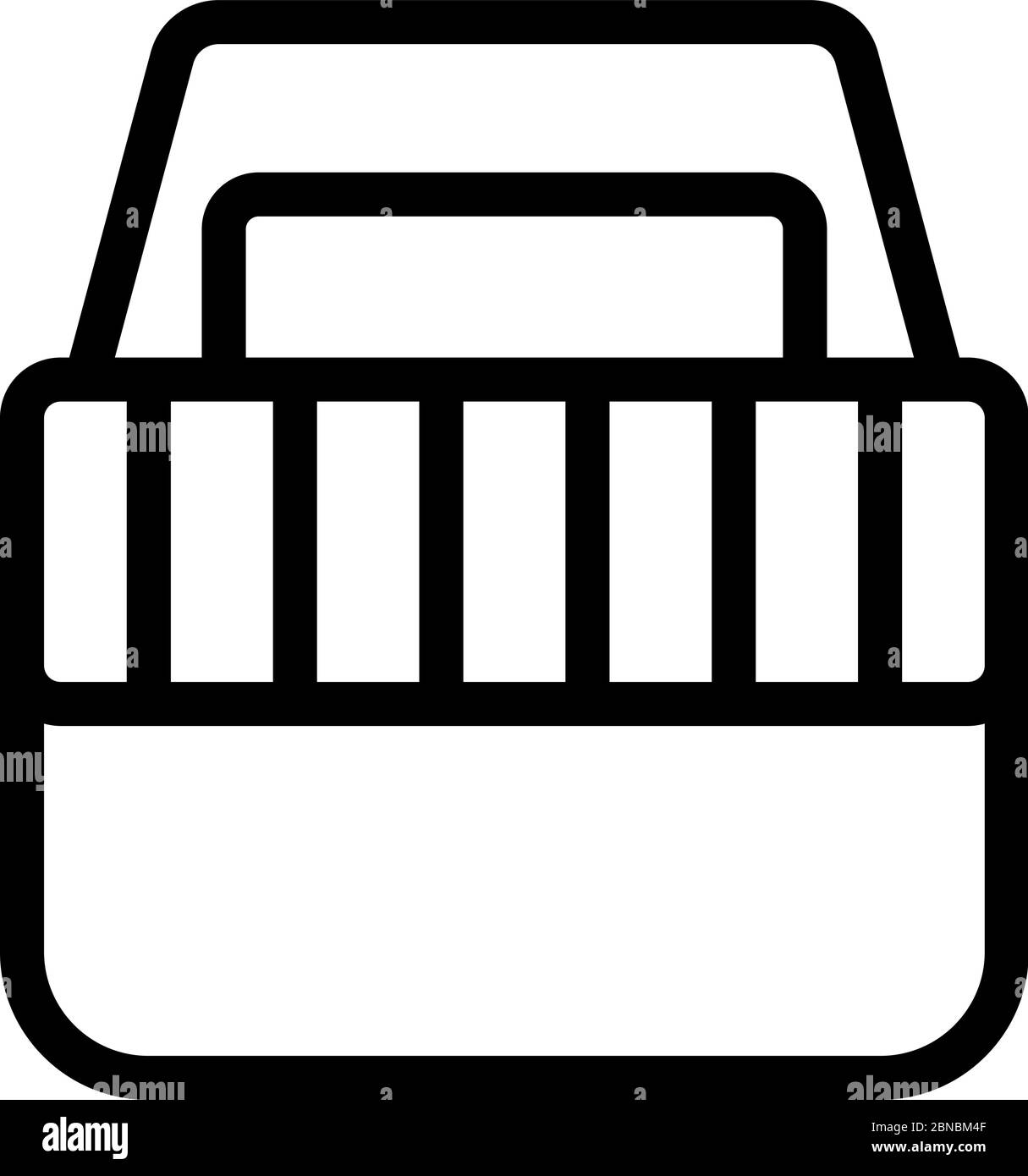 shoe polish brush icon vector outline illustration Stock Vector Image ...