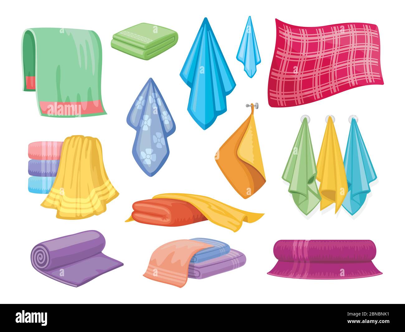 Paper towels pile Stock Vector Images - Alamy