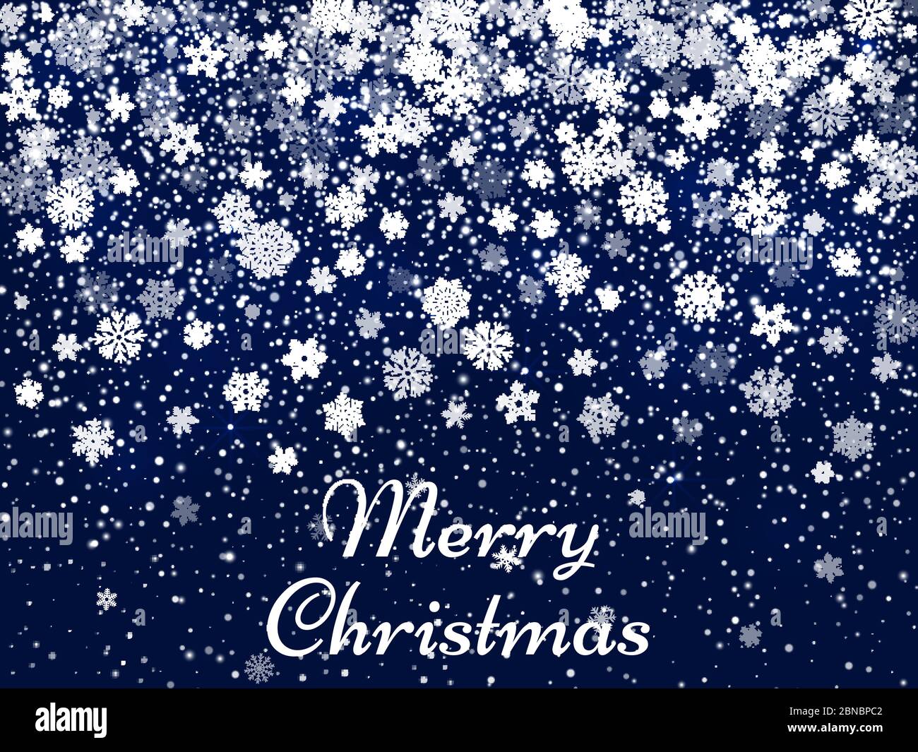 Very snowy vector background with snowflakes. Winter weather banner ...