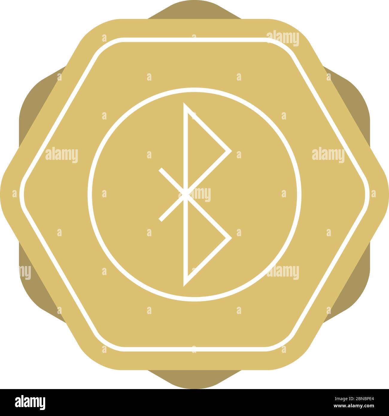 Beautiful Bluetooth Line Vector Icon Stock Vector Image & Art - Alamy