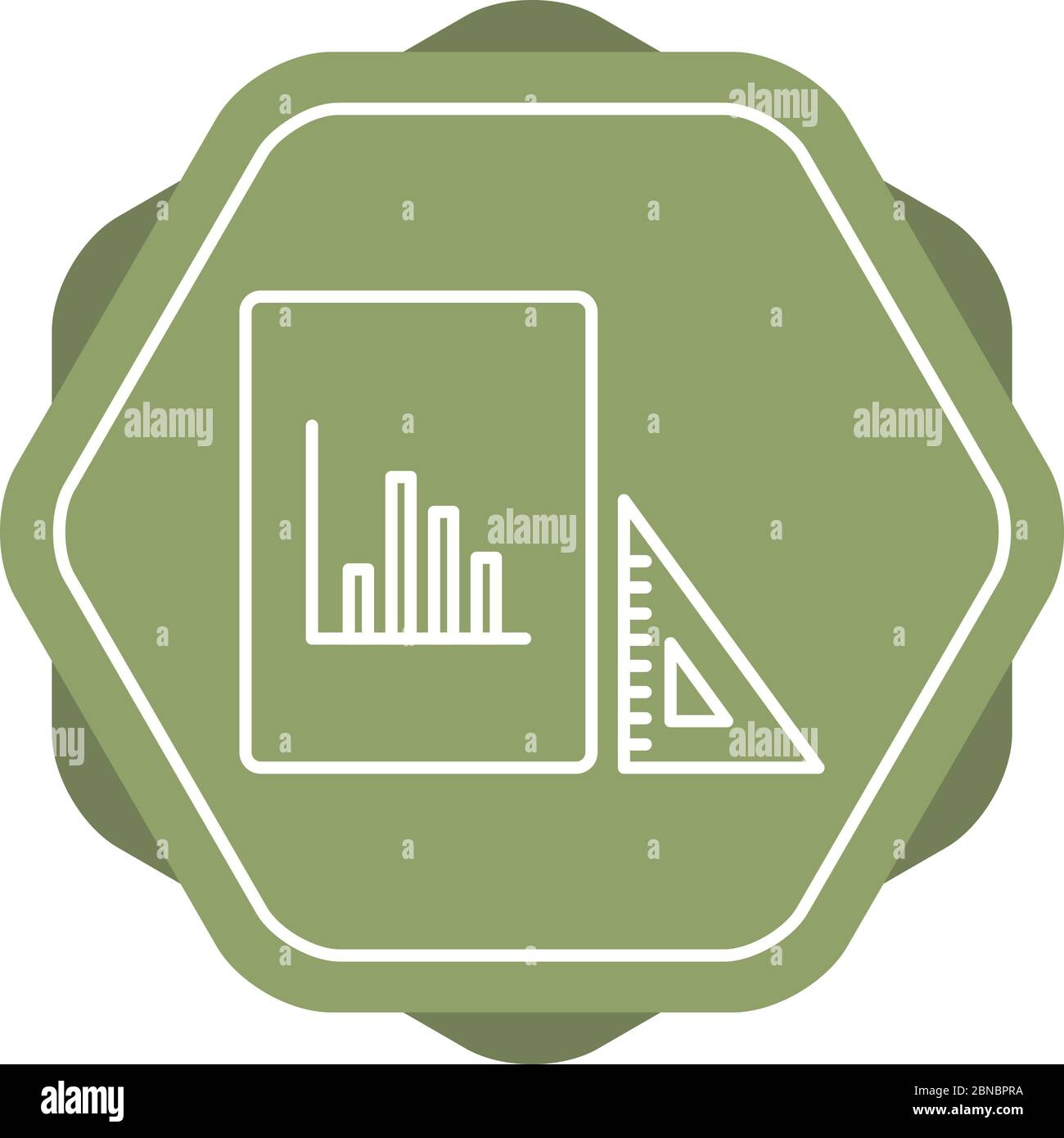 Beautiful set square graph hi-res stock photography and images - Alamy