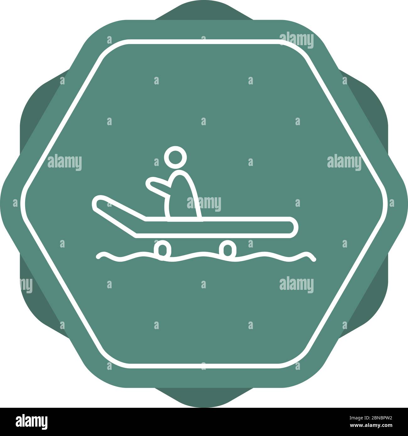 Beautiful Sleding Line Vector Icon Stock Vector Image & Art - Alamy