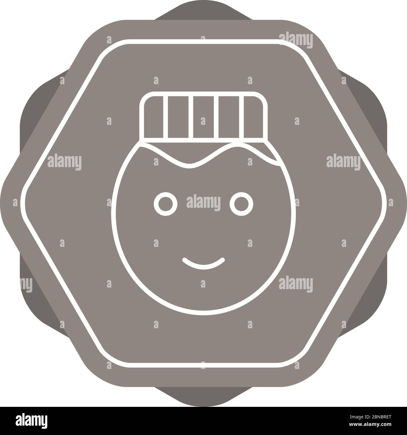 Beautiful Turkish Man Line Vector Icon Stock Vector Image & Art - Alamy