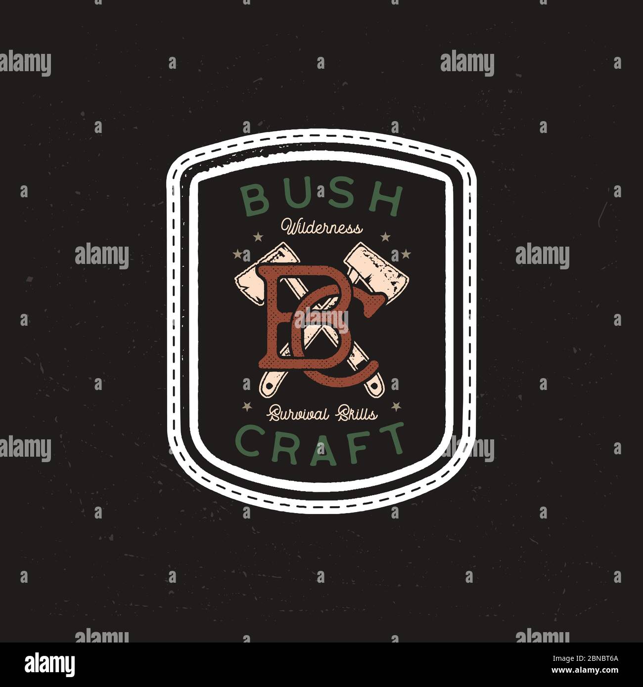 Bush craft Stock Vector Images - Alamy