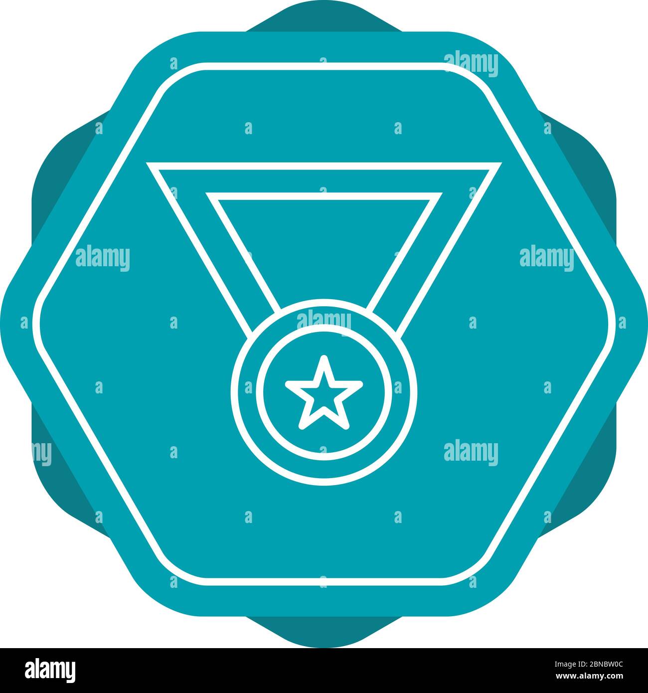 Beautiful medal Stock Vector Images - Alamy