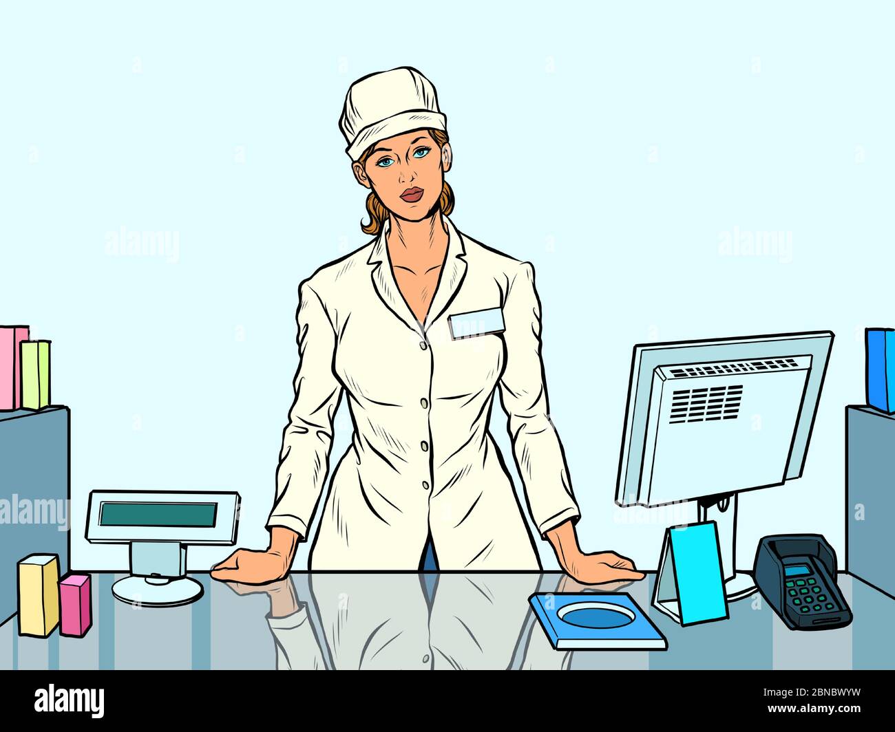 Pharmacy drug store in Stock Vector Images - Alamy