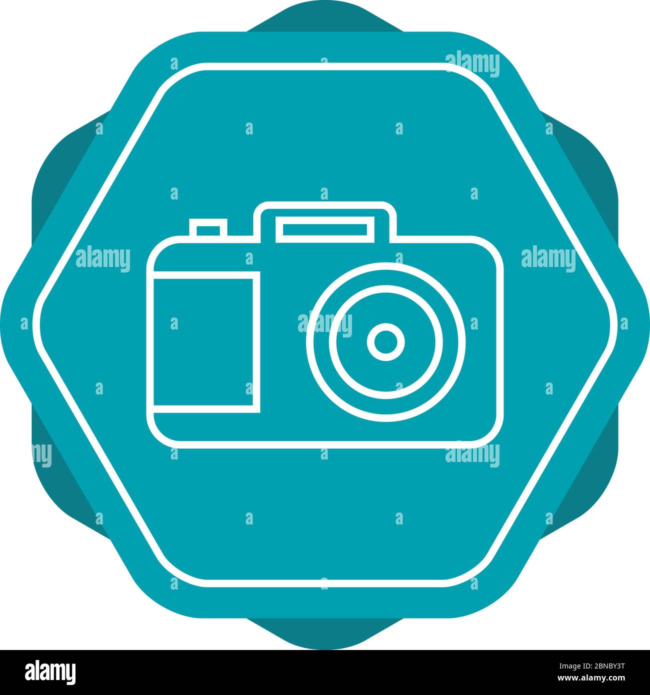 Beautiful Camera Line Vector Icon Stock Vector Image & Art - Alamy