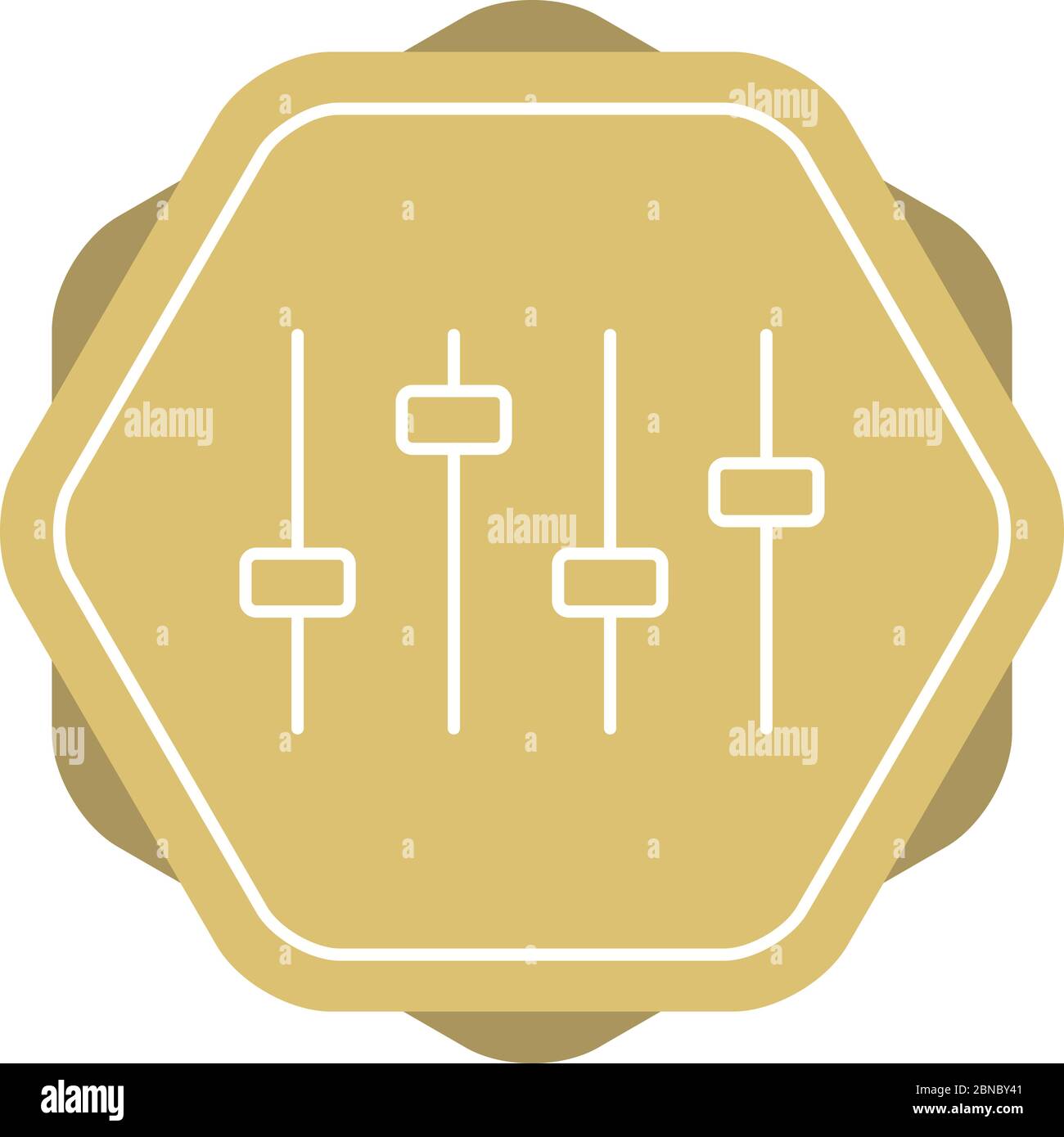 Beautiful Controls Line Vector Icon Stock Vector Image & Art - Alamy