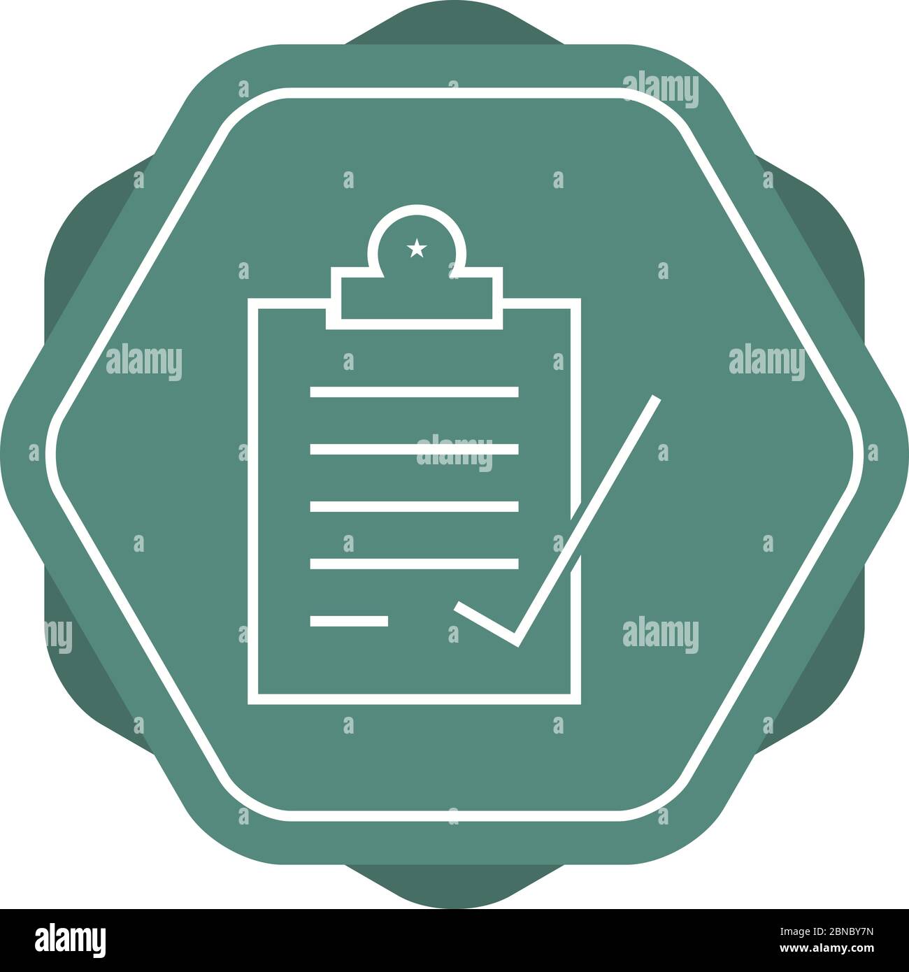 Beautiful Check Report Vector Icon Stock Vector Image & Art - Alamy