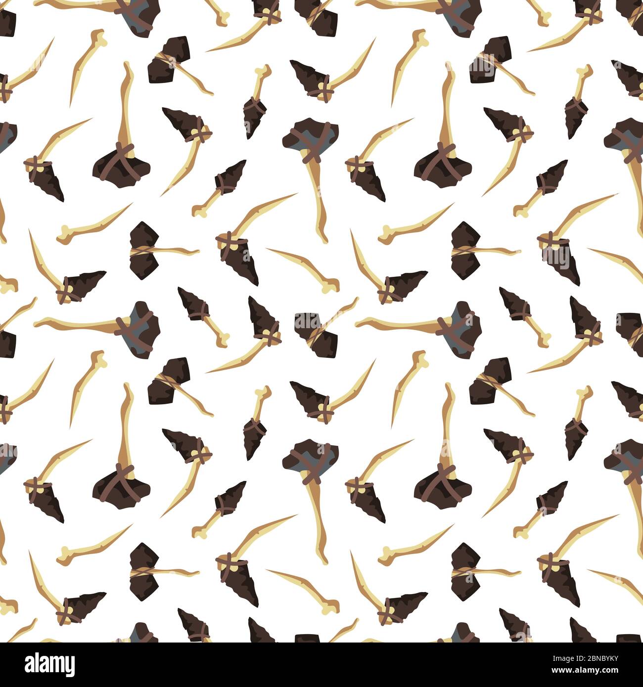 Stone age primitive tools Stock Vector Images - Alamy