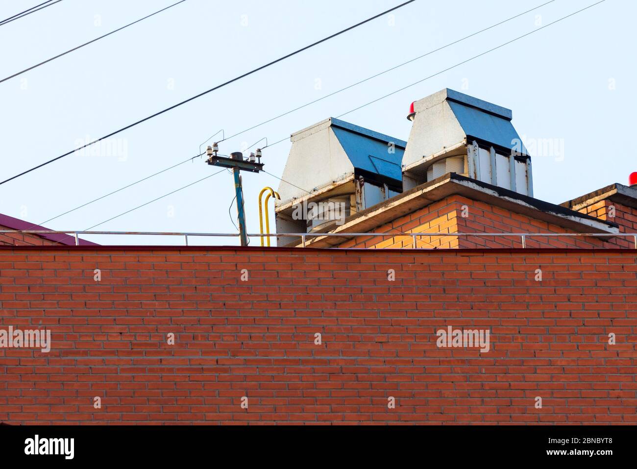 roof top ventilation system for heat control in industrial factory and ...