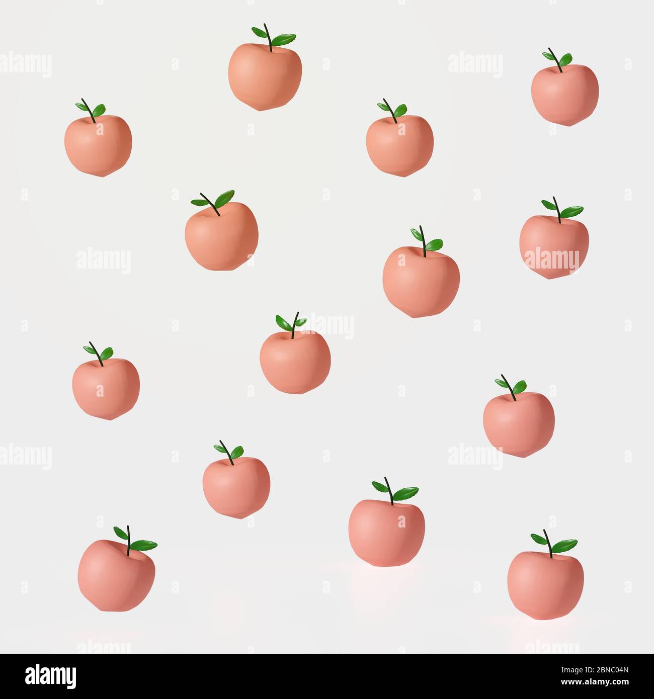 Cute Peach Fruit