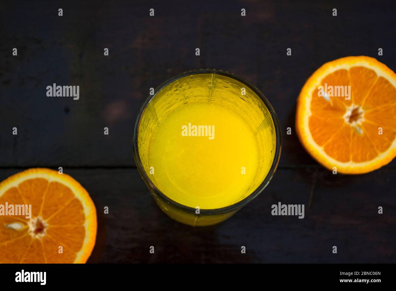 Half glass or orange juice hi-res stock photography and images - Alamy