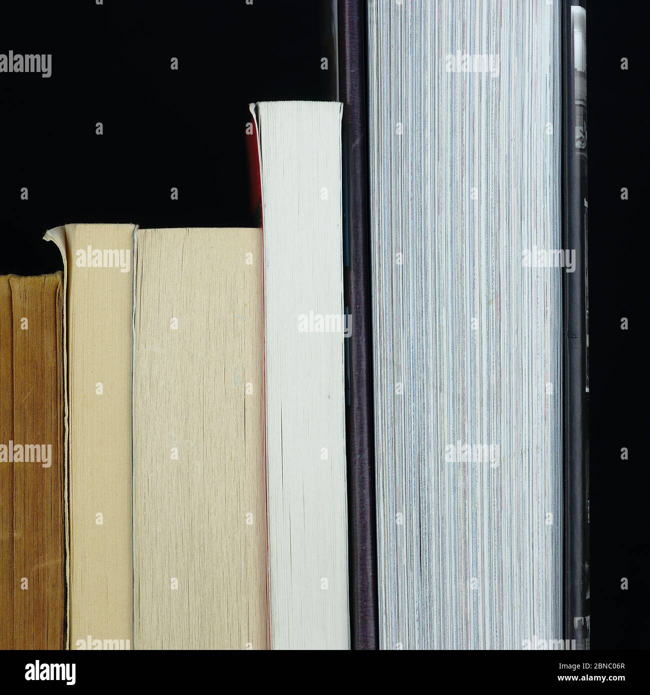 pages of old books in macro, background texture Stock Photo - Alamy