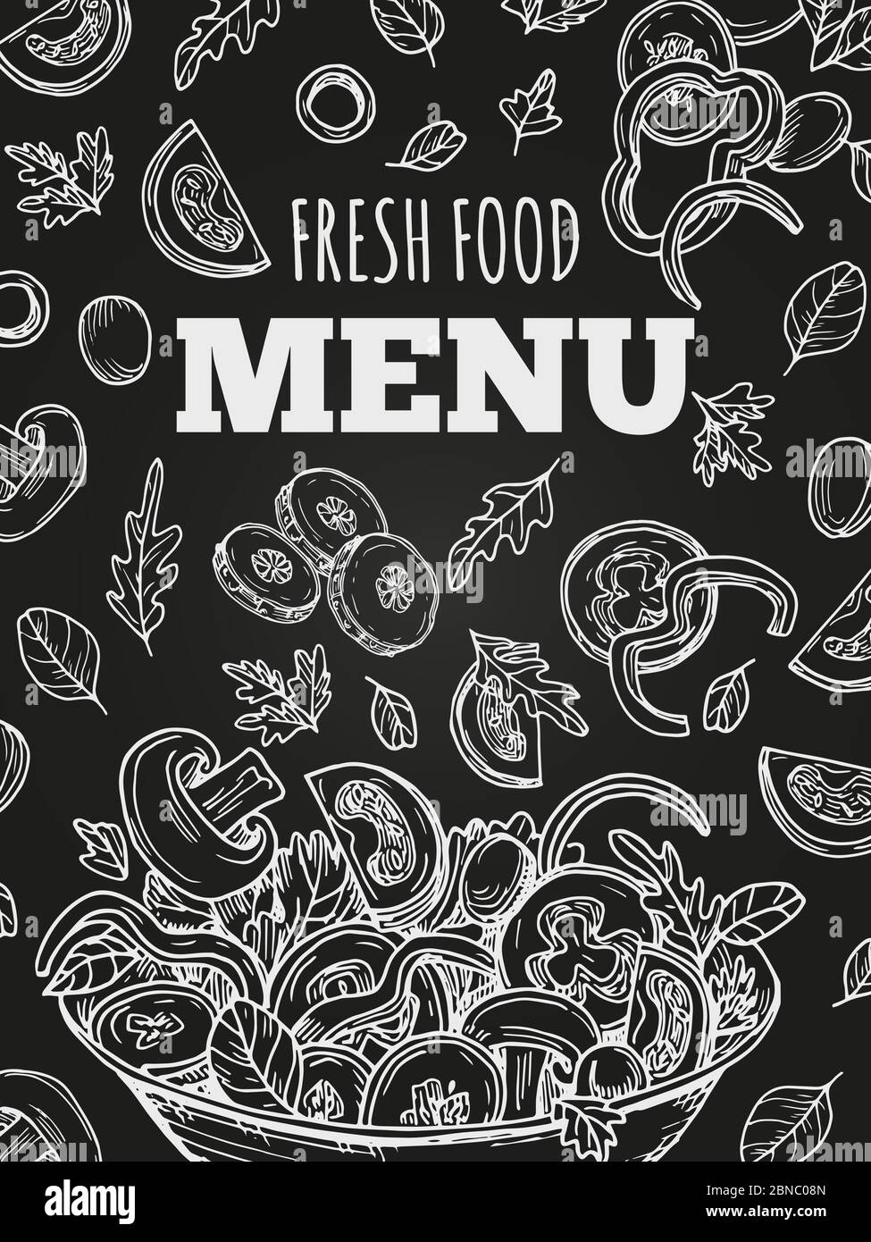 Chalkboard Menu Template