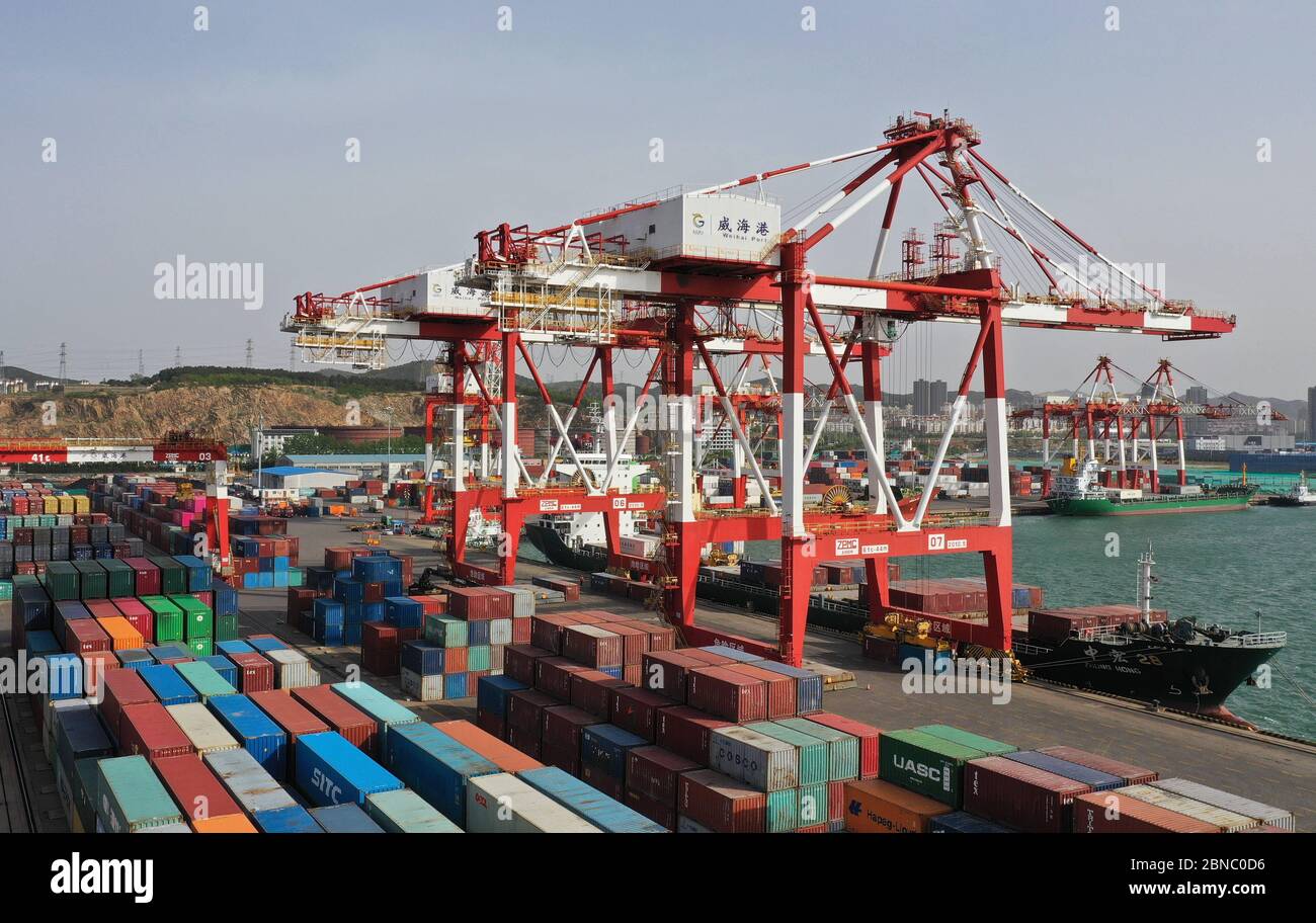 Weihai port hi-res stock photography and images - Alamy