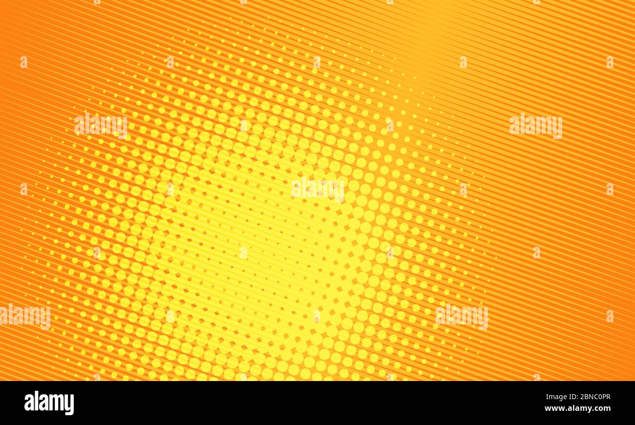 Orange pop art background Stock Vector Image & Art - Alamy