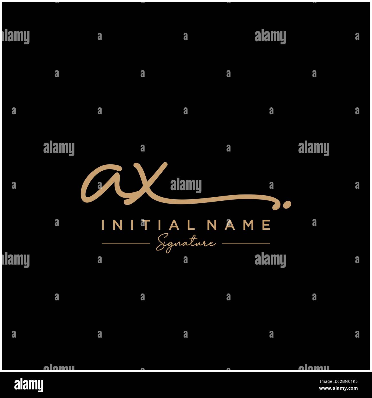 Signature symbol Stock Vector Images - Alamy
