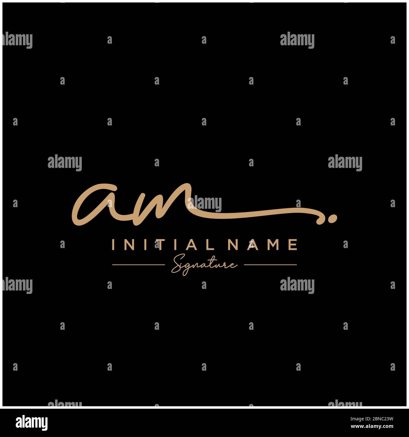 Am Logo Vector Vectors High Resolution Stock Photography and Images - Alamy
