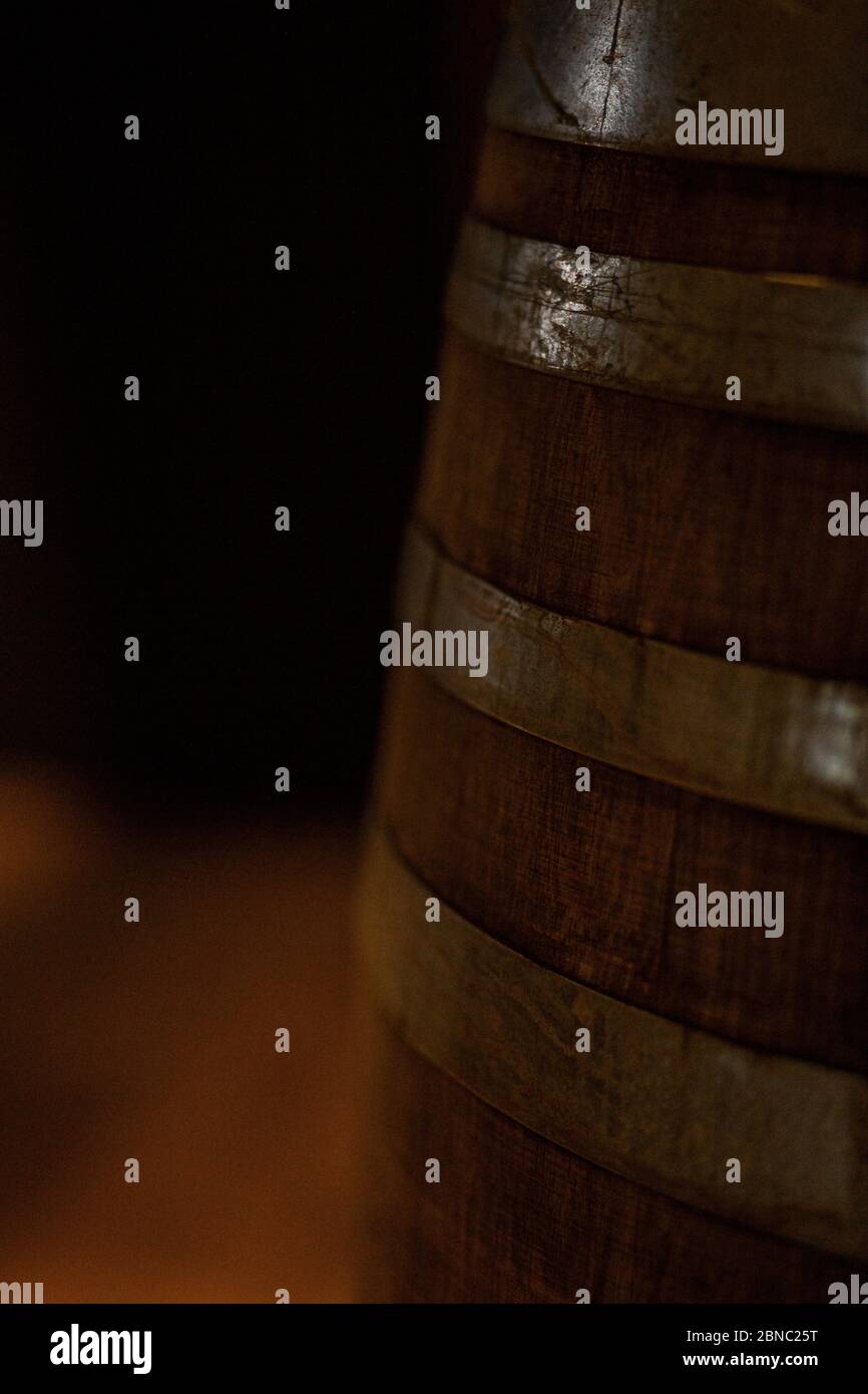 A close up of a barrel Stock Photo - Alamy