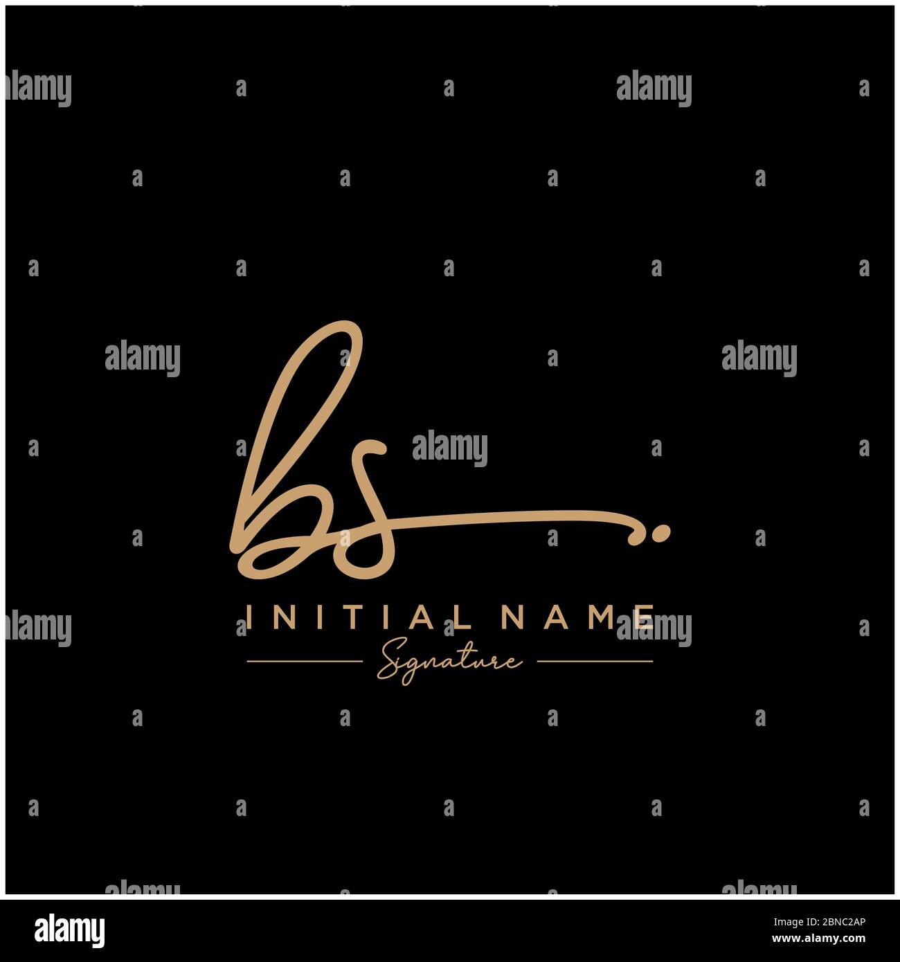 Bs logo vector vectors hi-res stock photography and images - Alamy