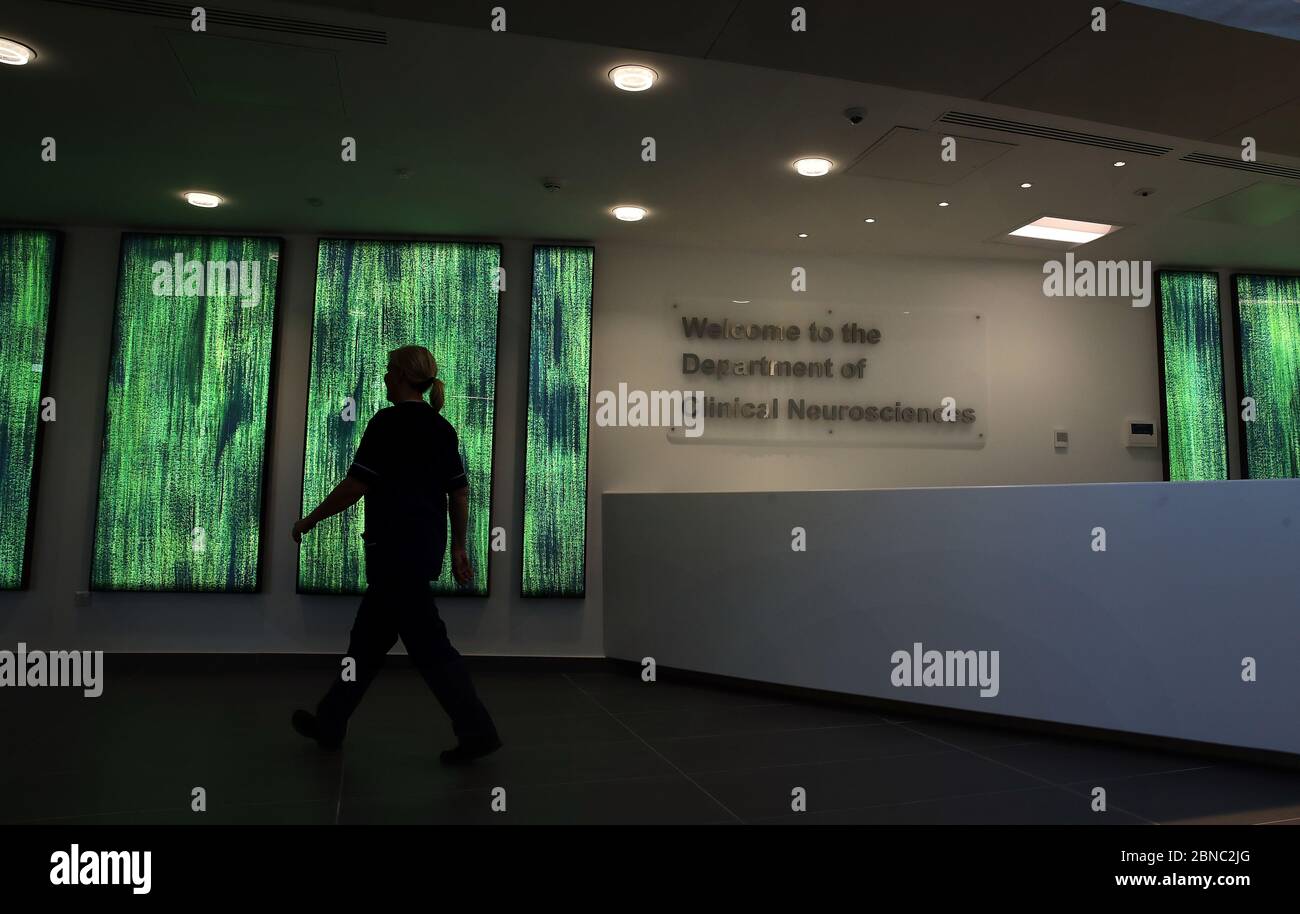 The entrance to NHS Lothians' Department of Clinical Neurosciences (DCN ...