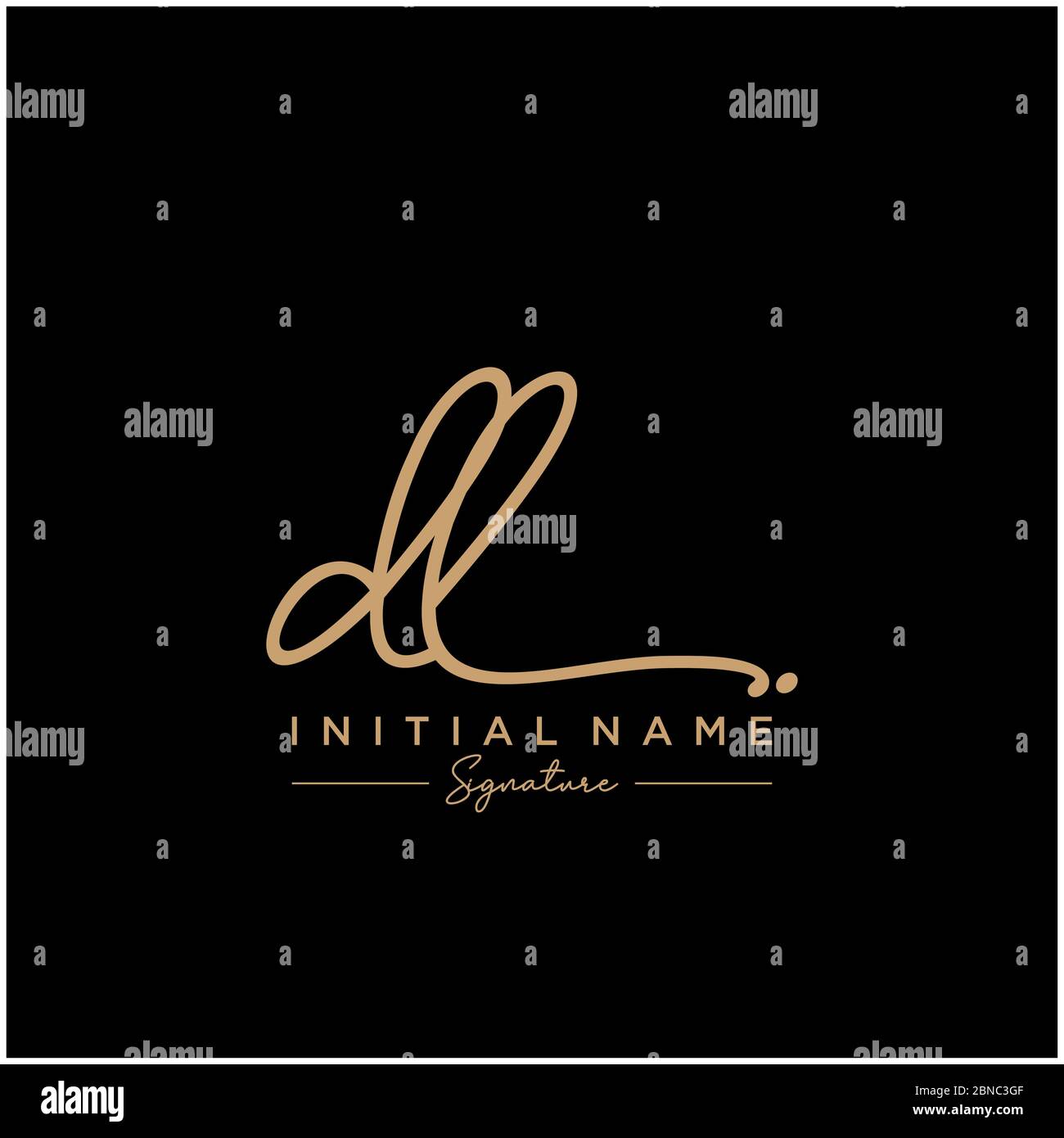 Dl signature hi-res stock photography and images - Alamy