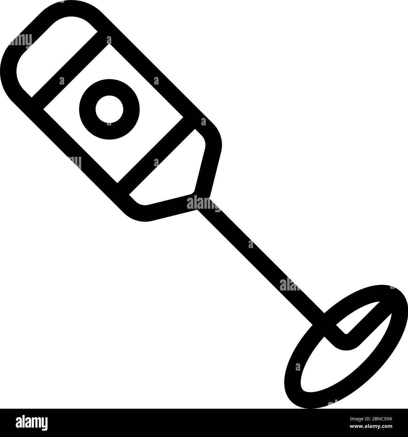 automatic hand mixer icon vector outline illustration Stock Vector ...