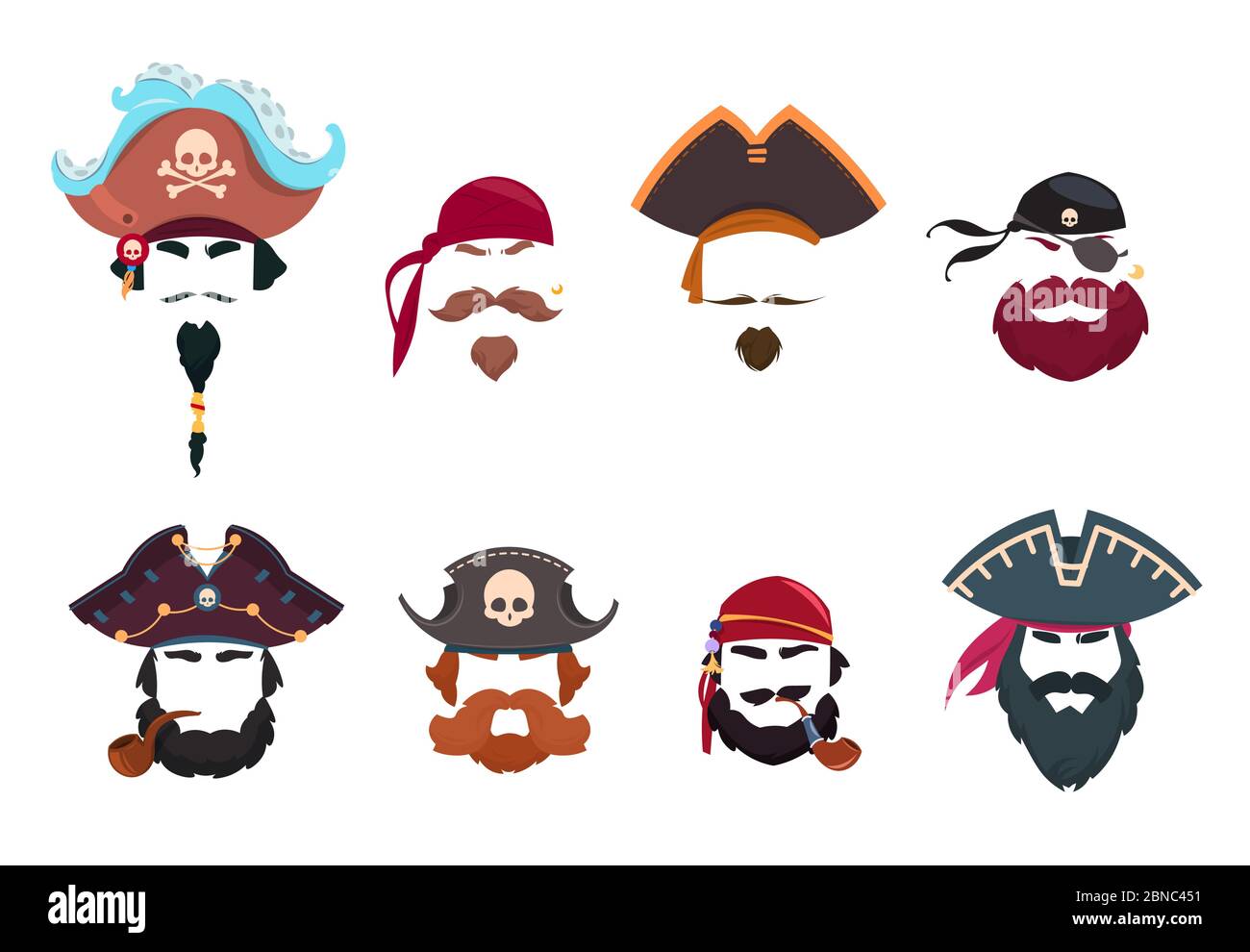 Pirate hat face mask hi-res stock photography and images - Alamy