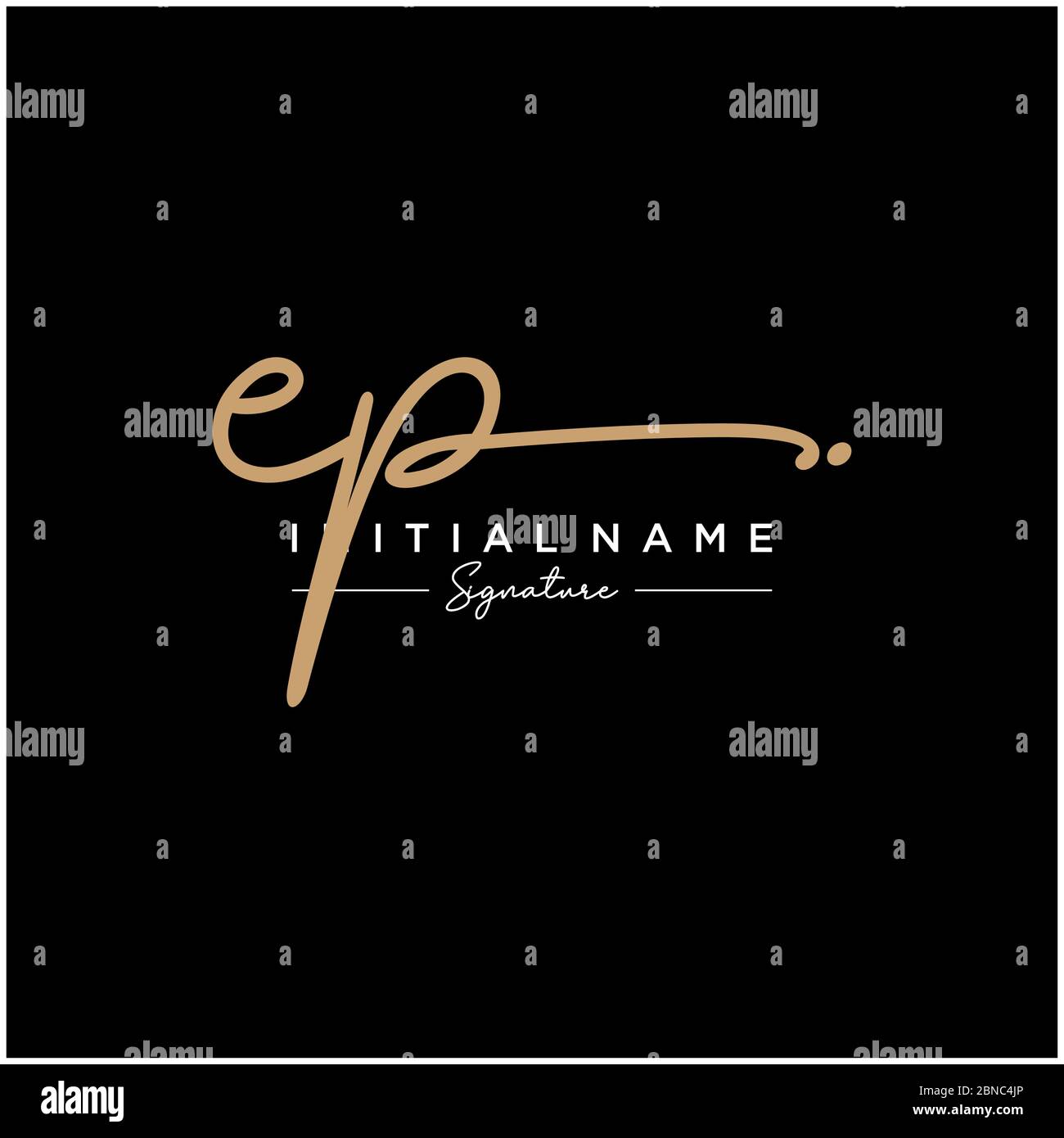 Ep signature Stock Vector Images - Alamy