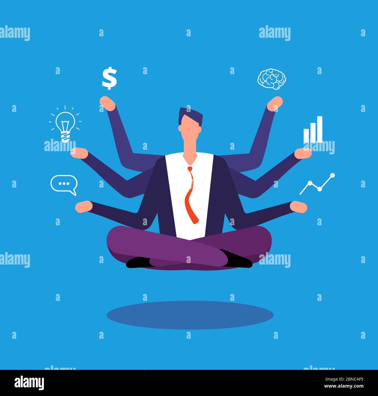 Multitasking business Stock Vector Images - Alamy