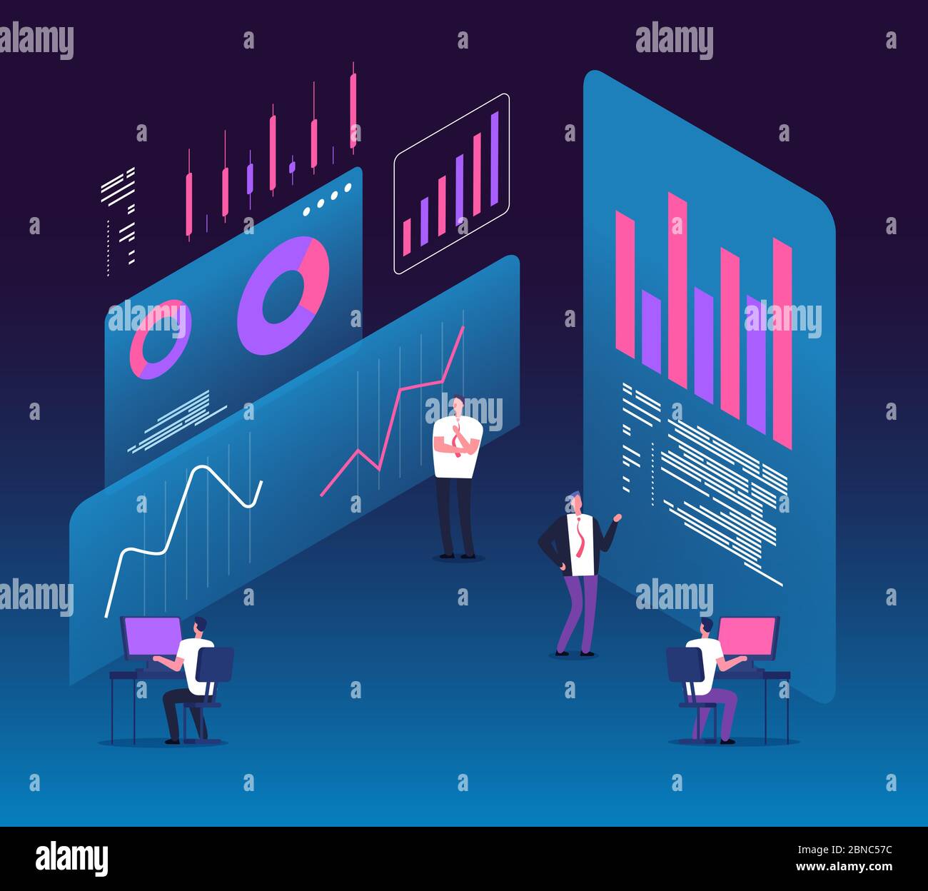 Technology, data, research Stock Vector Images - Alamy