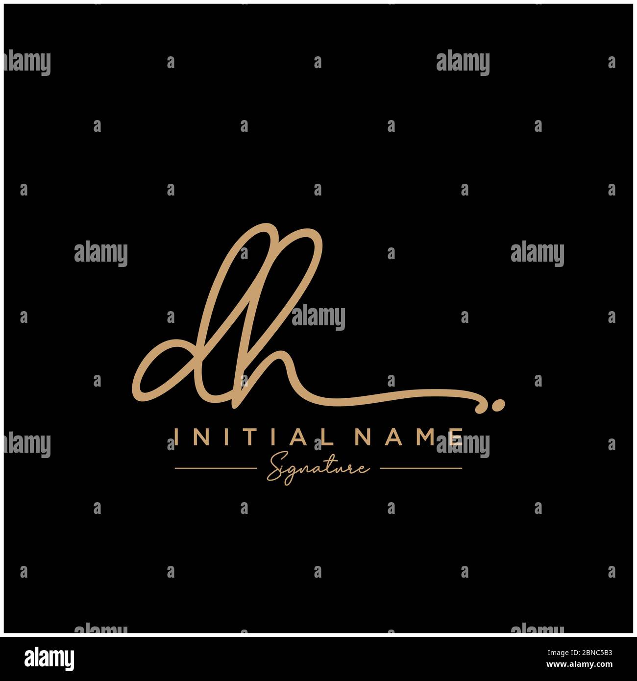 Dh signature Cut Out Stock Images & Pictures - Alamy