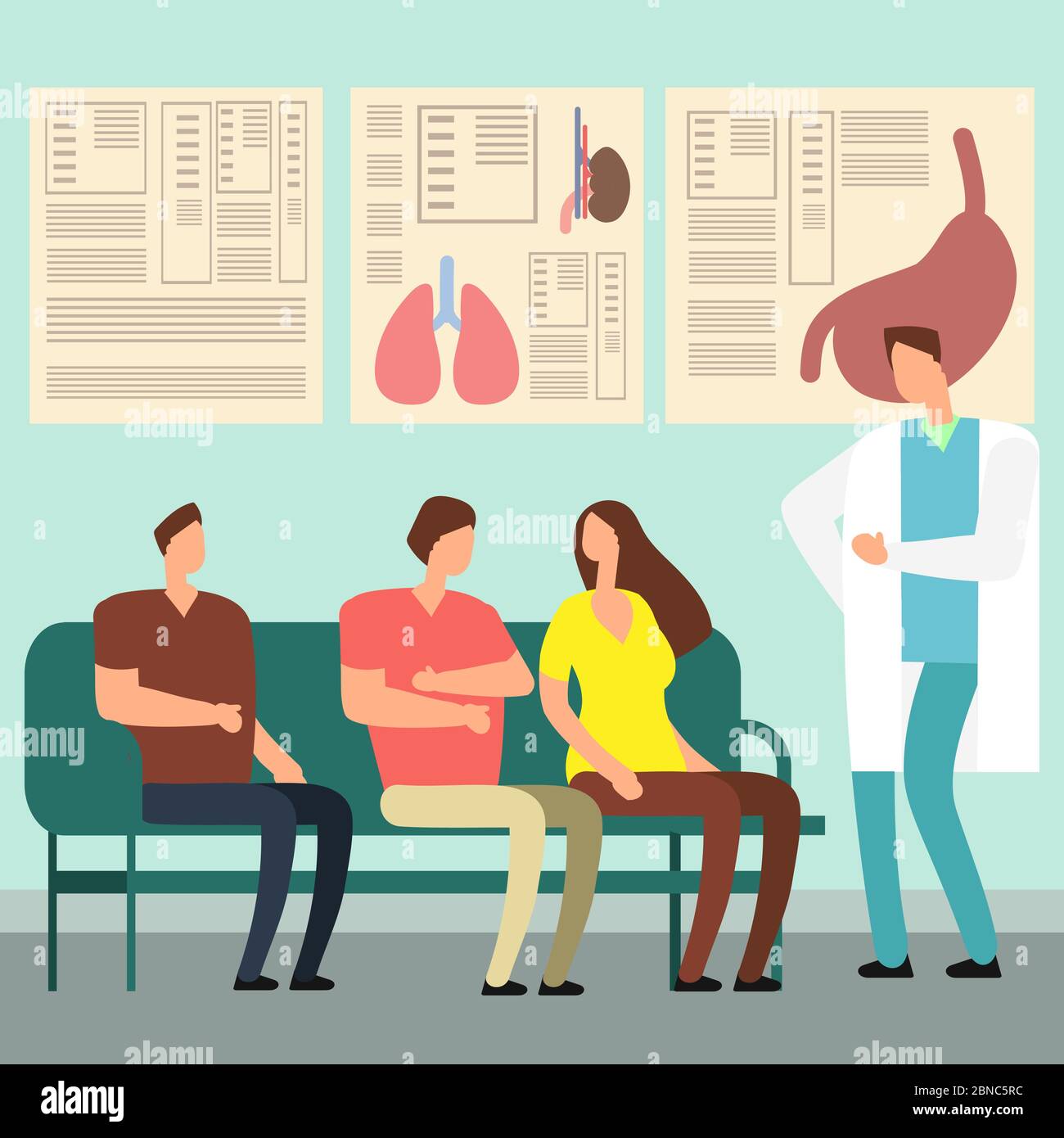 Doctor Office Waiting Room Clip Art