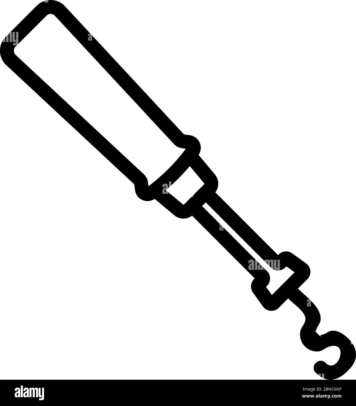 manual whisk for mixing icon vector outline illustration Stock Vector ...