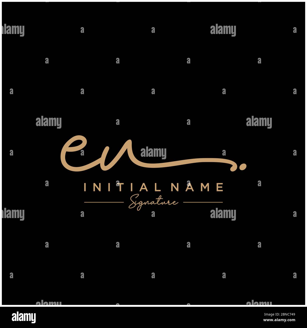 Eu letter logo Stock Vector Images - Alamy