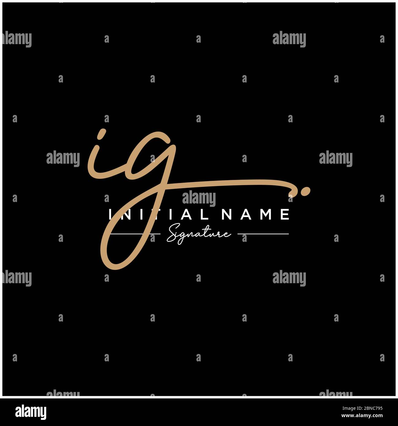 Ig logo design hi-res stock photography and images - Alamy