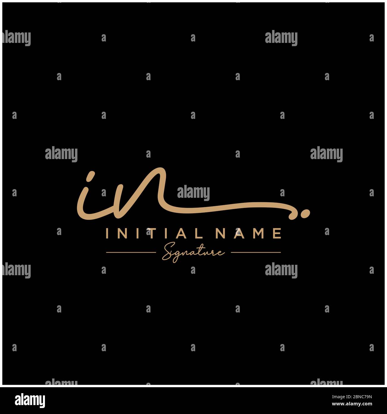 In logo vector vectors hi-res stock photography and images - Alamy