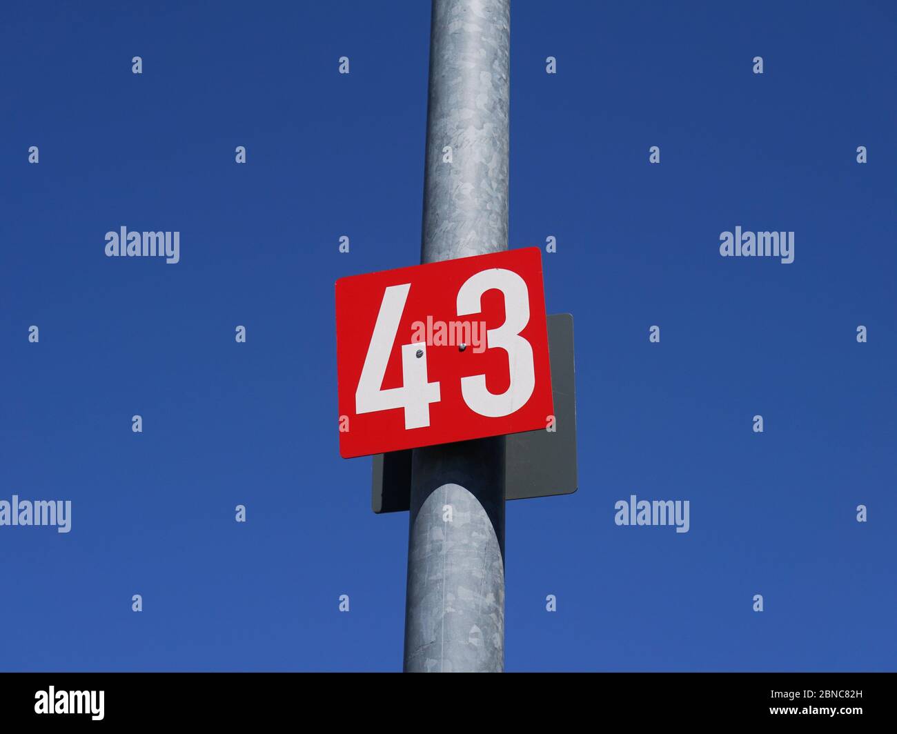 Number 43 High Resolution Stock Photography and Images - Alamy