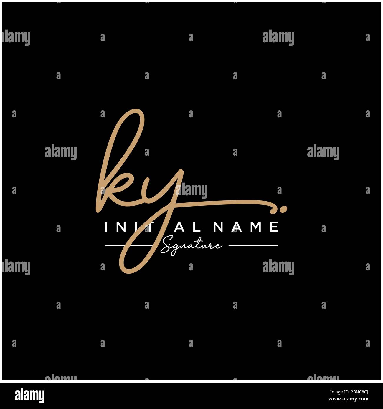 Letter ky logo Cut Out Stock Images & Pictures - Alamy