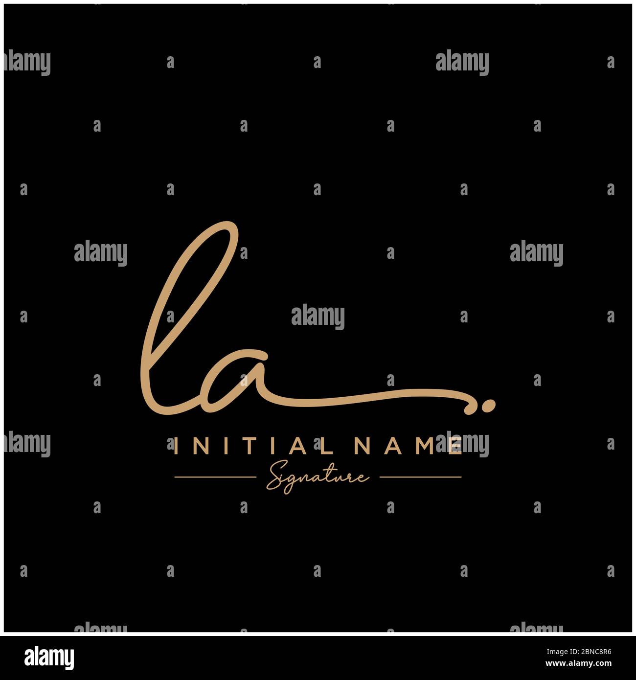 Alphabet la logo Cut Out Stock Images & Pictures - Alamy