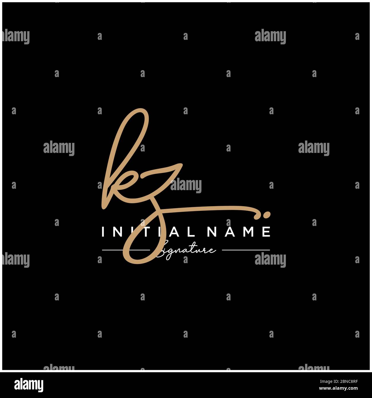 Kz signature Stock Vector Images - Alamy