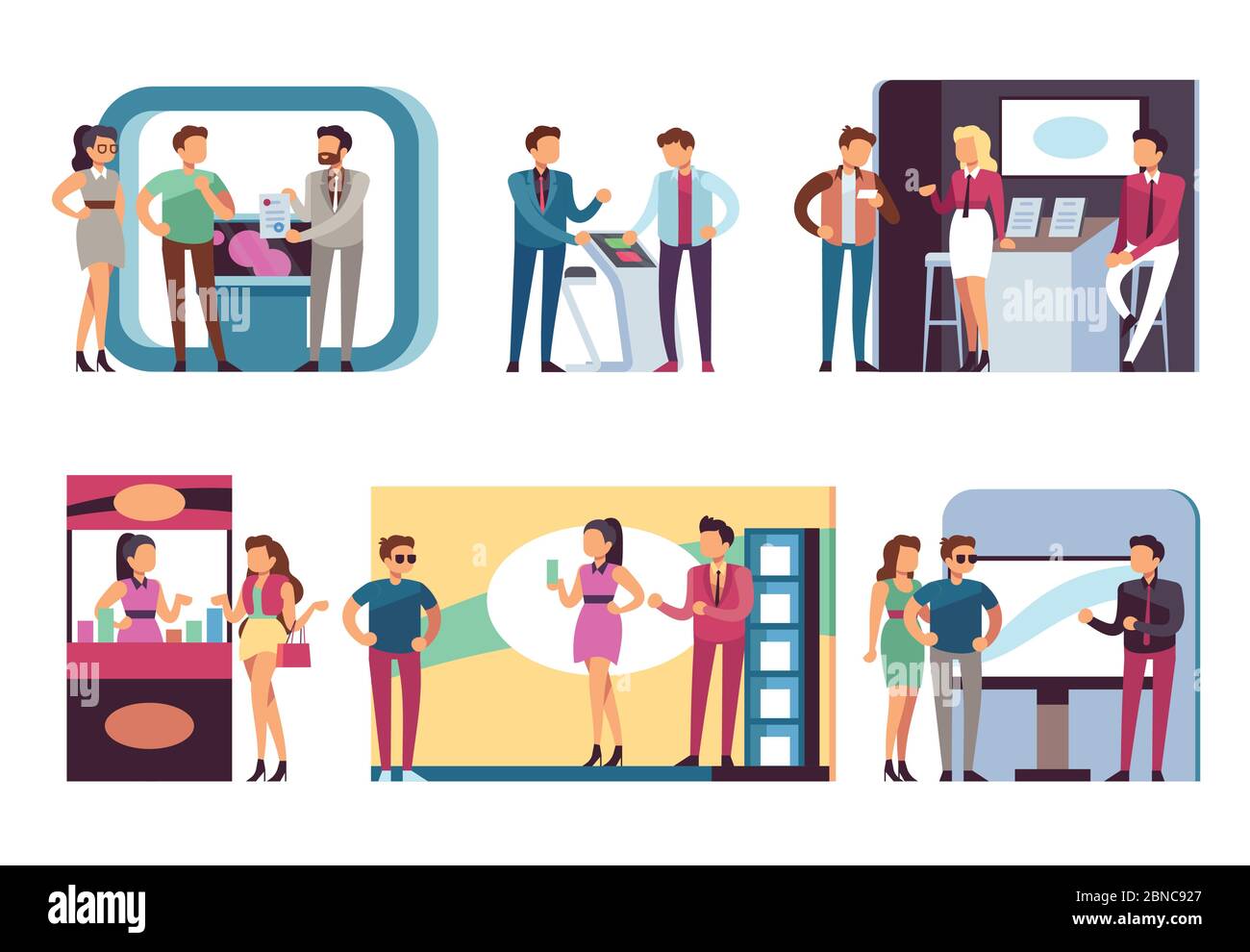 Women expo Stock Vector Images - Alamy