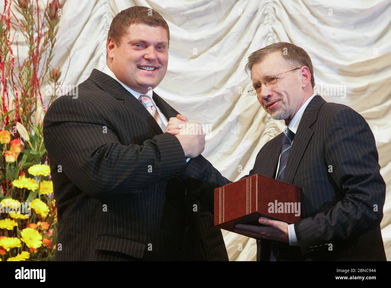 The Worlds Strongest Man title holder Zydrunas Savickas Stock Photo - Alamy