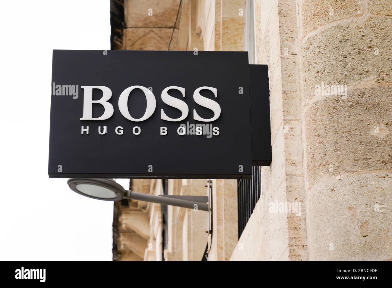 Hugo boss logotype hi-res stock photography and images - Alamy