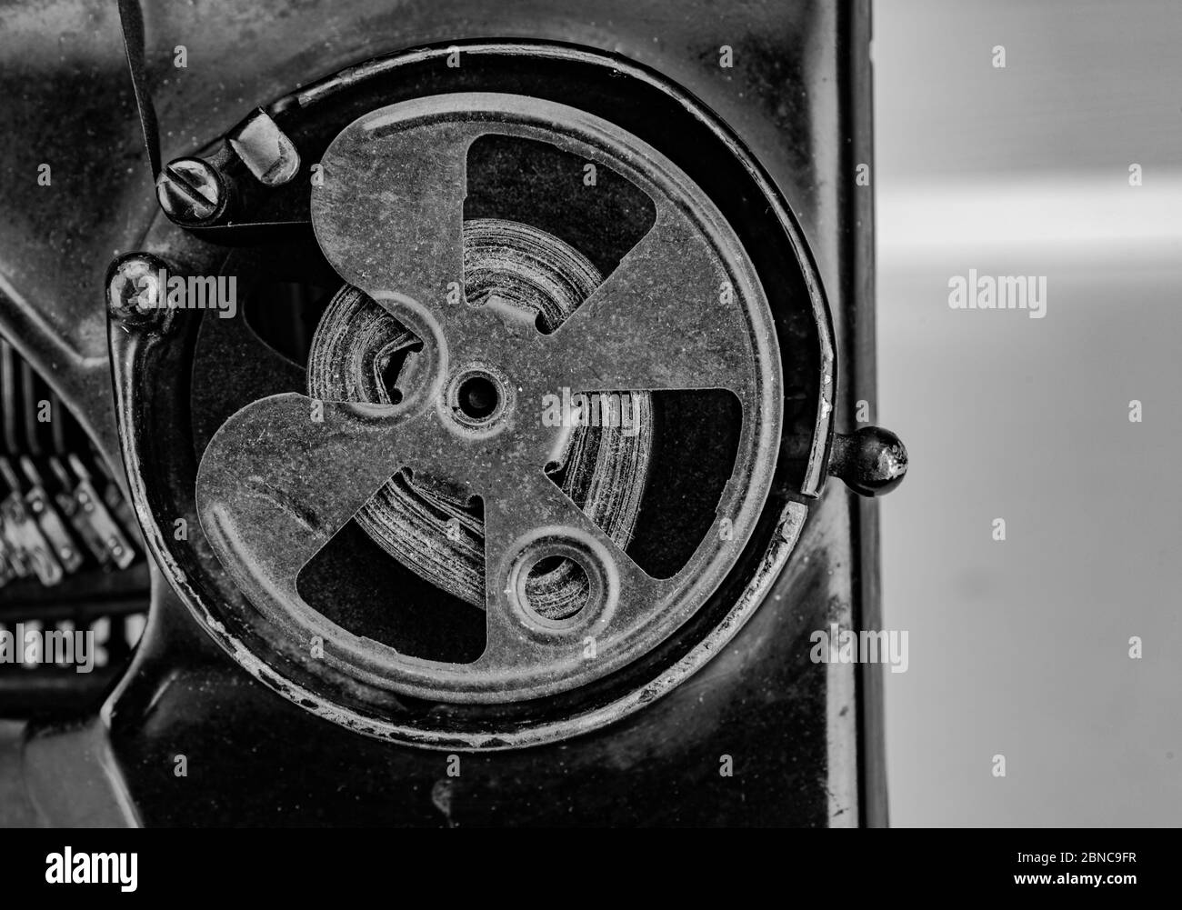 Old mechanism Black and White Stock Photos & Images - Alamy
