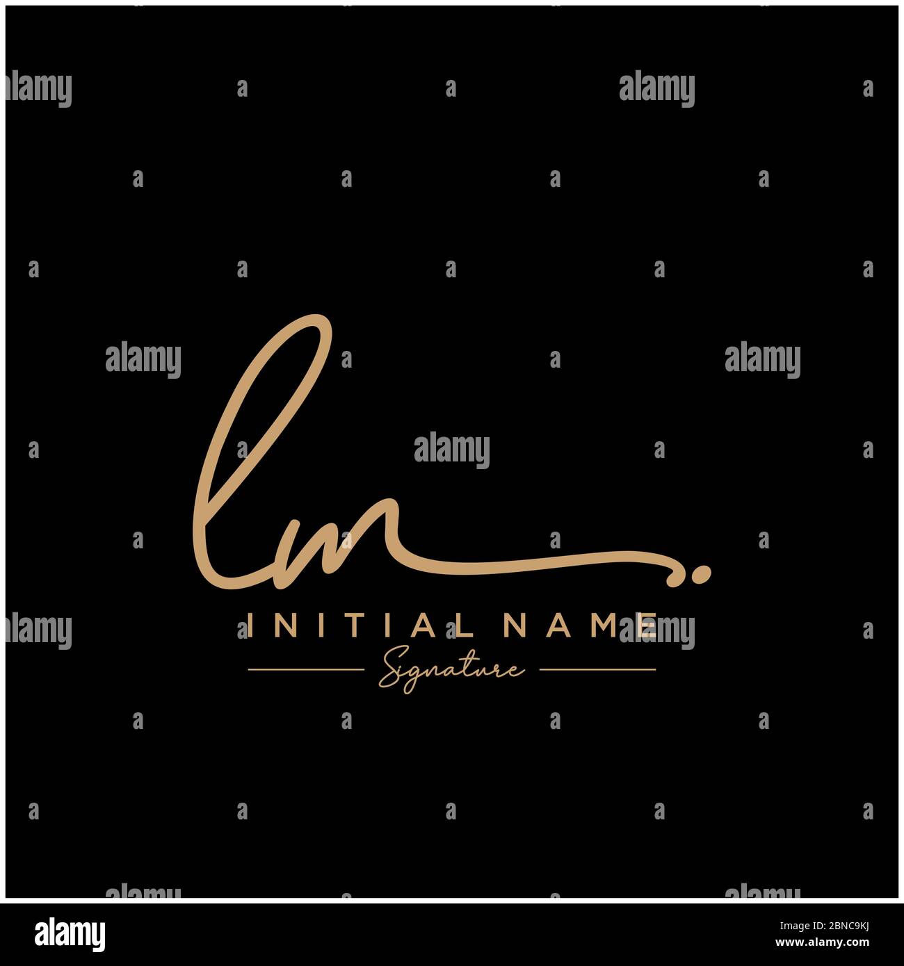 Lm Letter Logo High Resolution Stock Photography and Images - Alamy