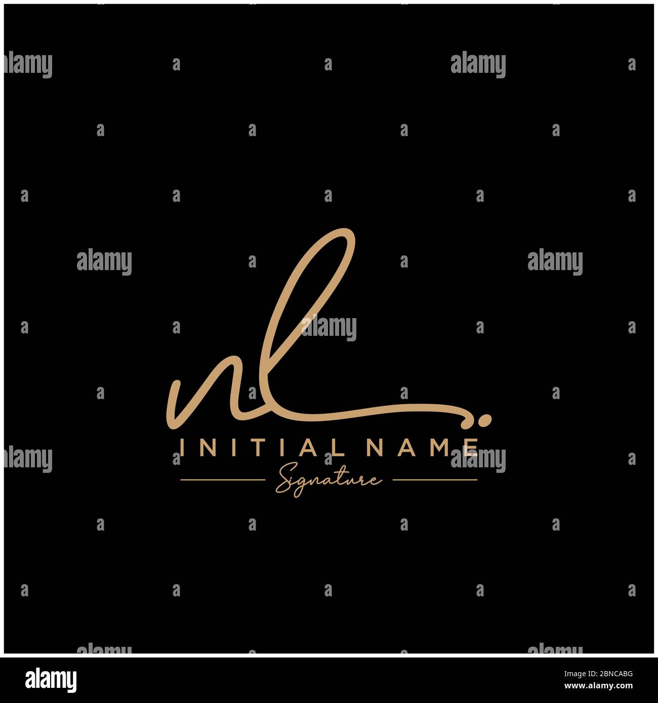 Nl signature hi-res stock photography and images - Alamy