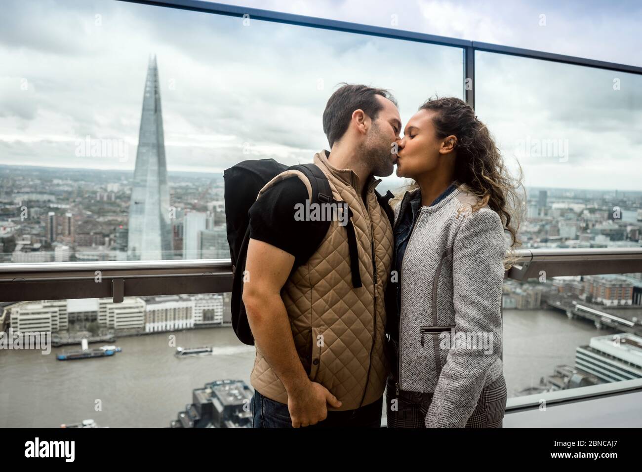 Skyscraper Couple High Resolution Stock Photography and Images - Alamy